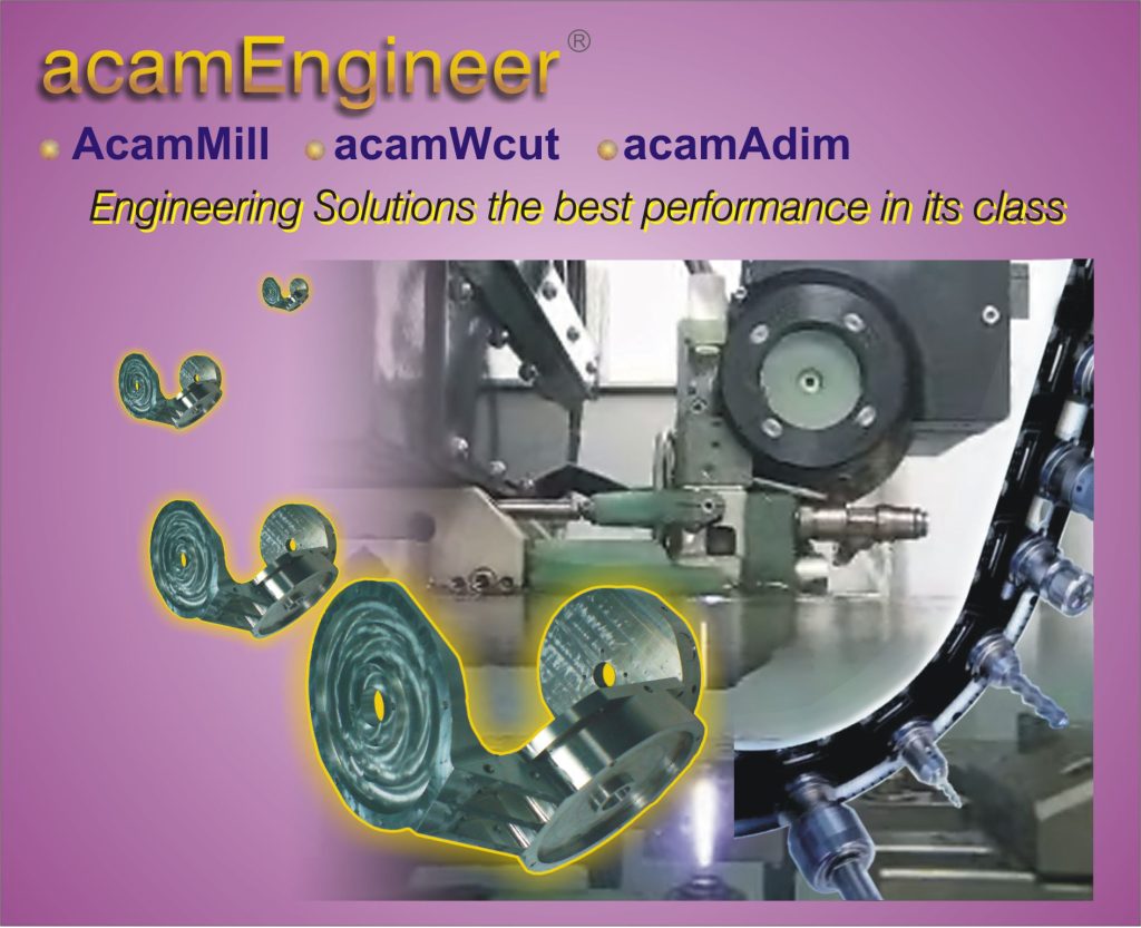 ACAM – CAD-CAM, wirecut software, milling software, NC program